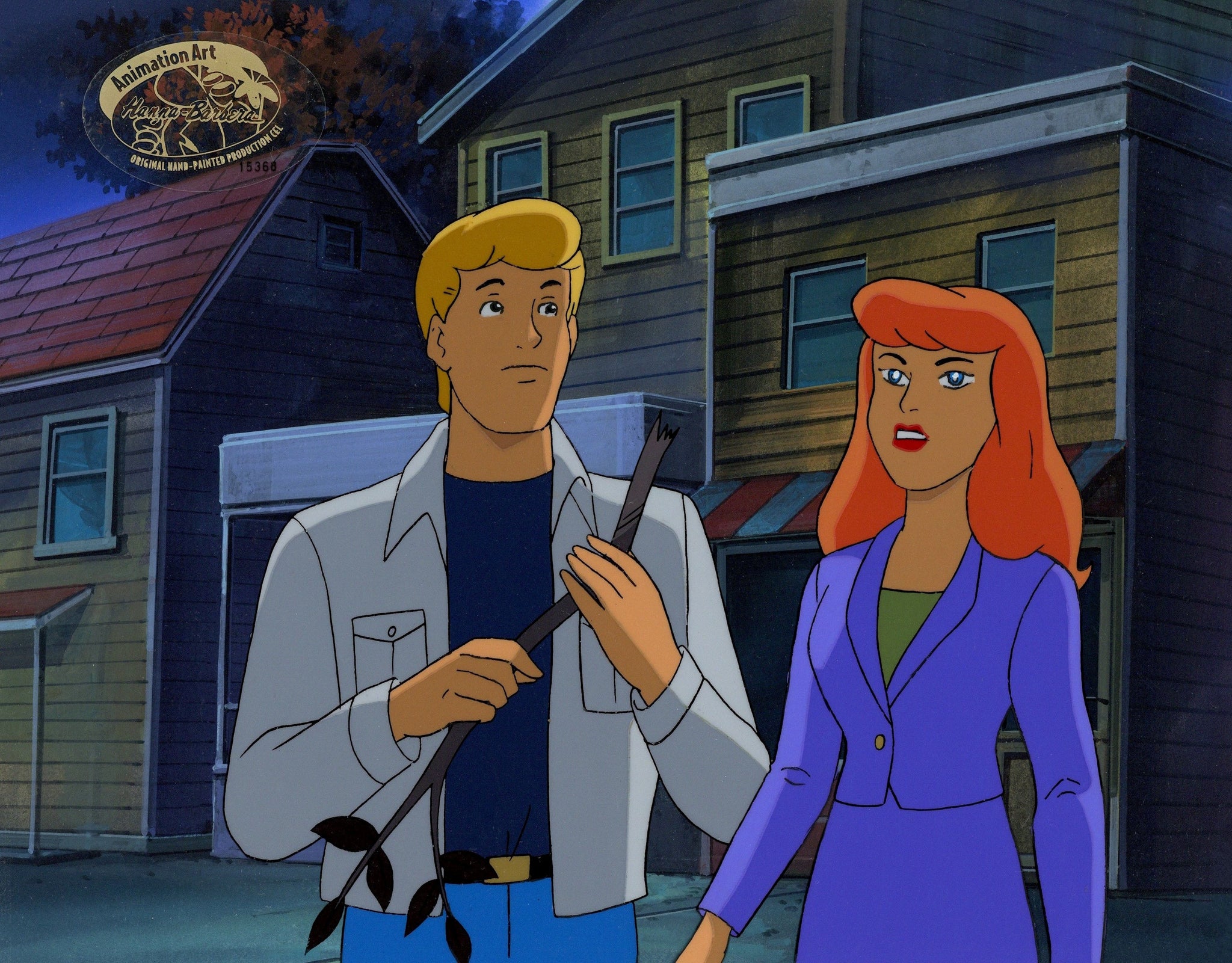 Scooby-Doo and the Witch's Ghost Original Production Cel on Original B ...