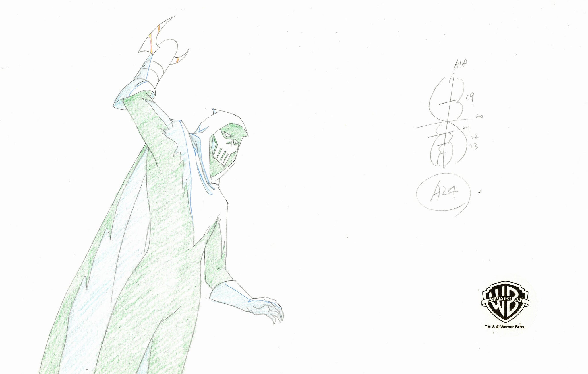 Justice League Unlimited Original Production Drawing: Phantasm ...