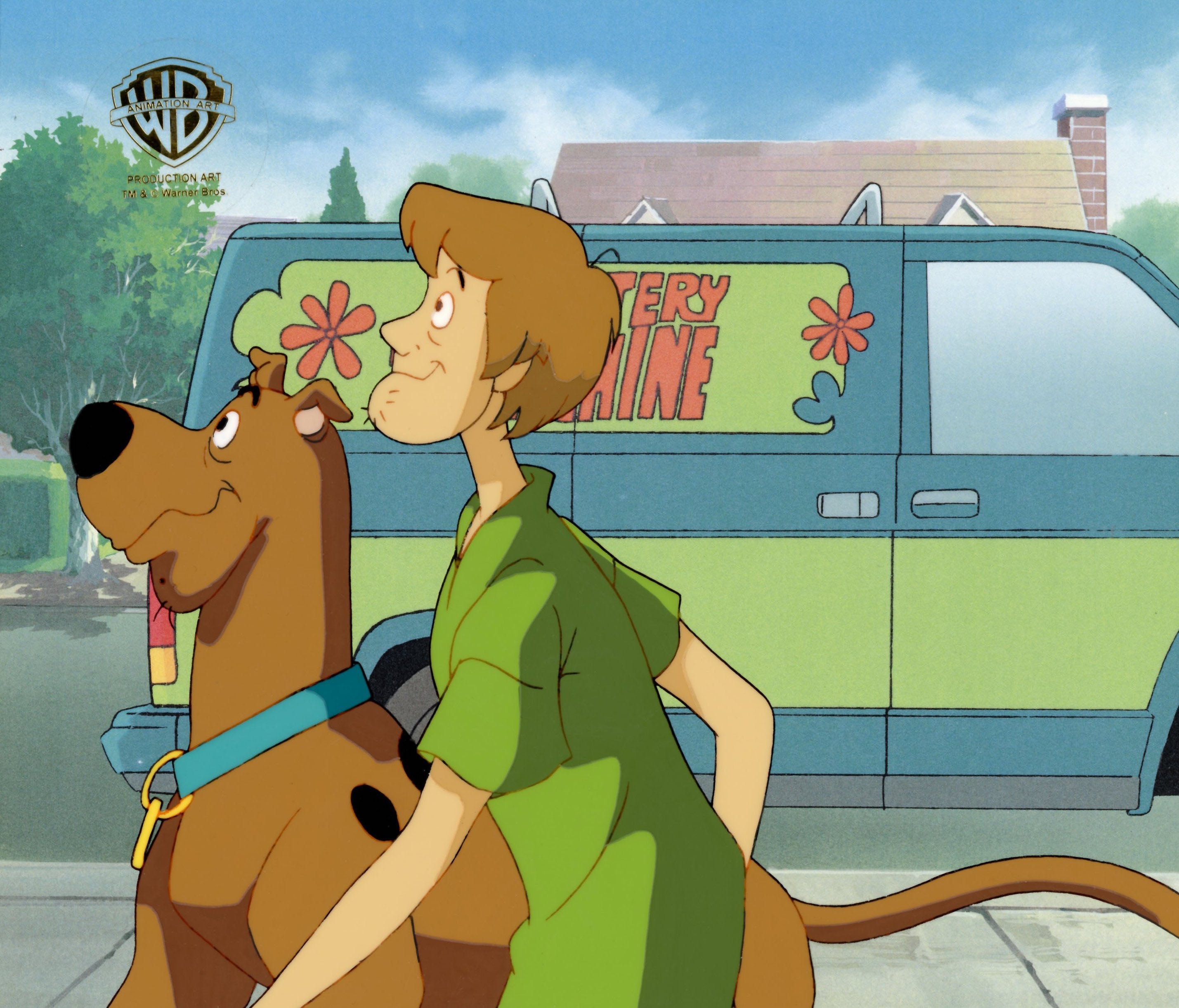 Scooby-Doo on Zombie Island Original Production Cel: Scooby-Doo, Shagg ...