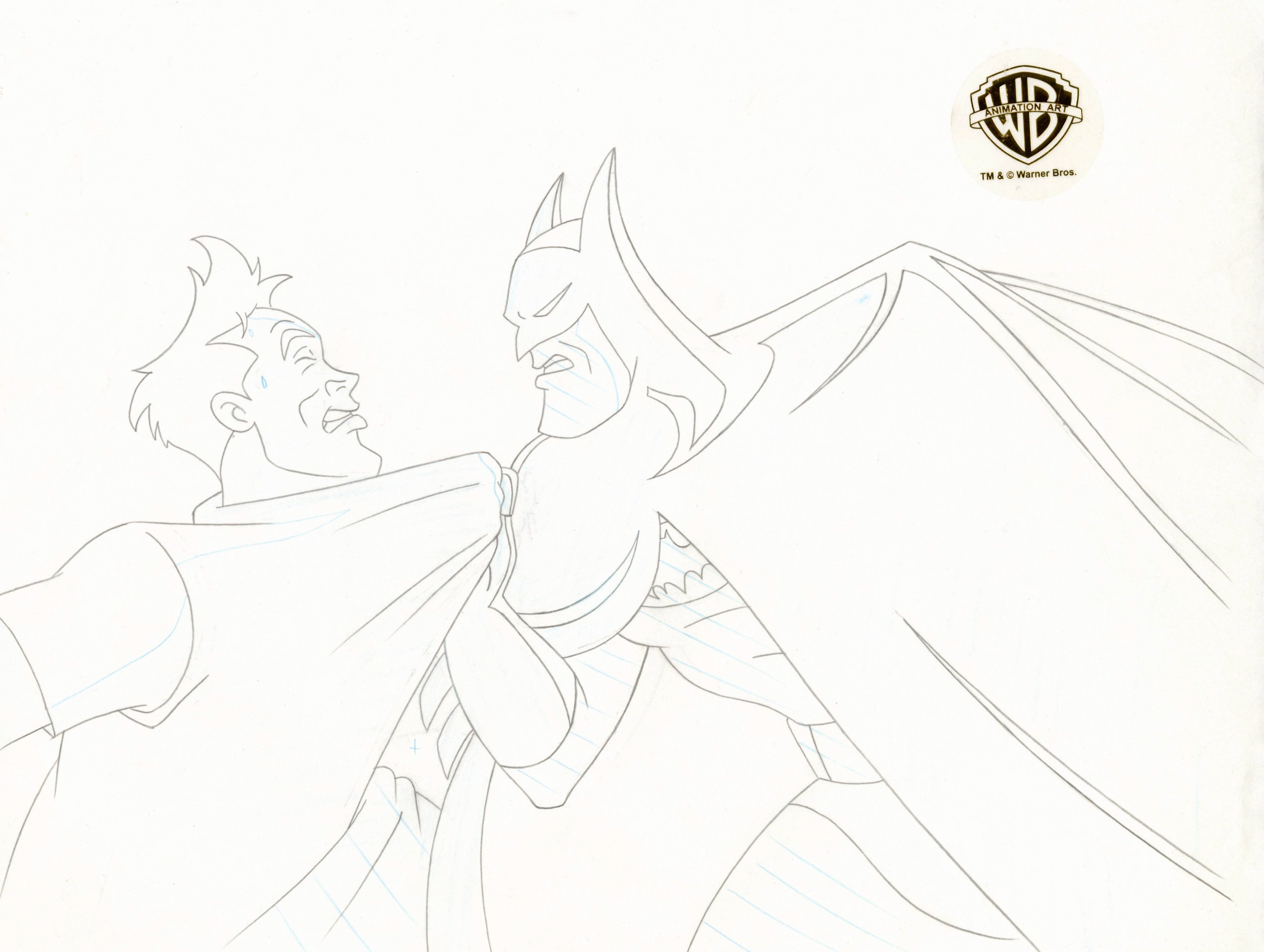 Batman: Mask of the Phantasm Original Production Drawing: Batman ...