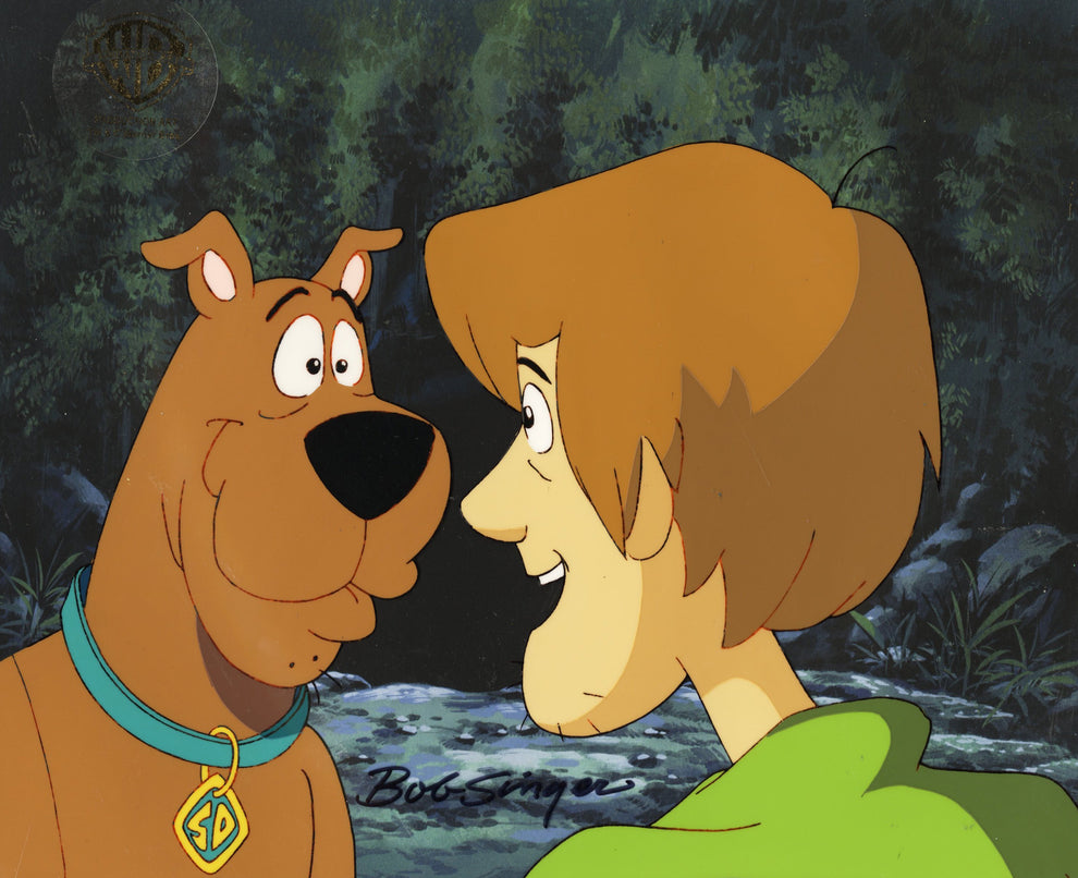Scooby-Doo on Zombie Island Original Production Cel with Matching Draw ...