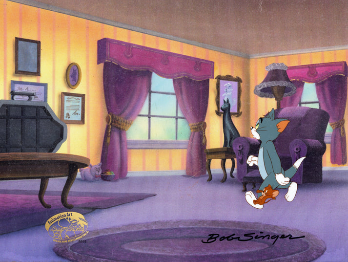 Tom And Jerry The Movie Original Production Cel Signed by Bob Singer ...