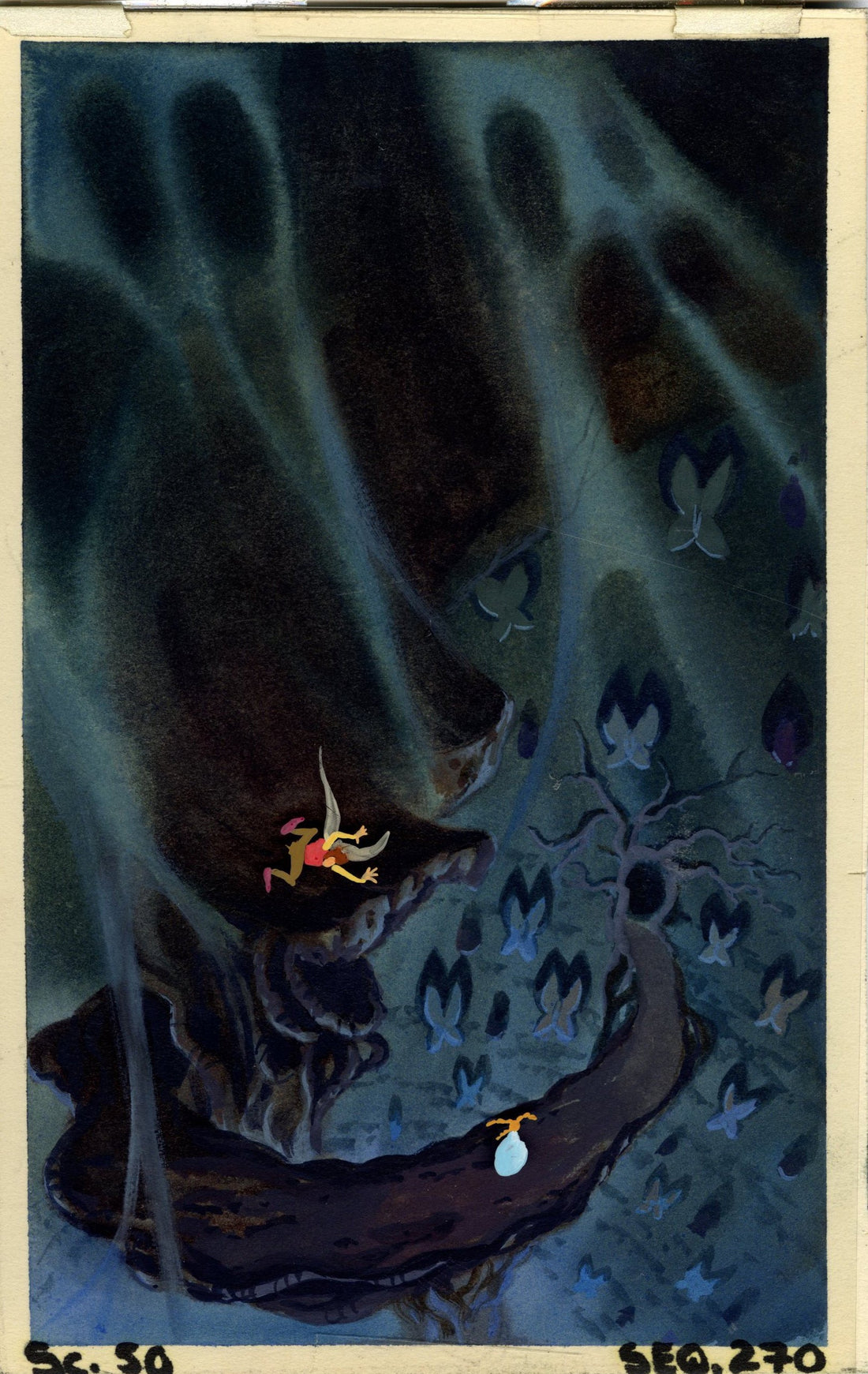 Thumbelina Original Concept Painting: Thumbelina, Prince Cornelius ...