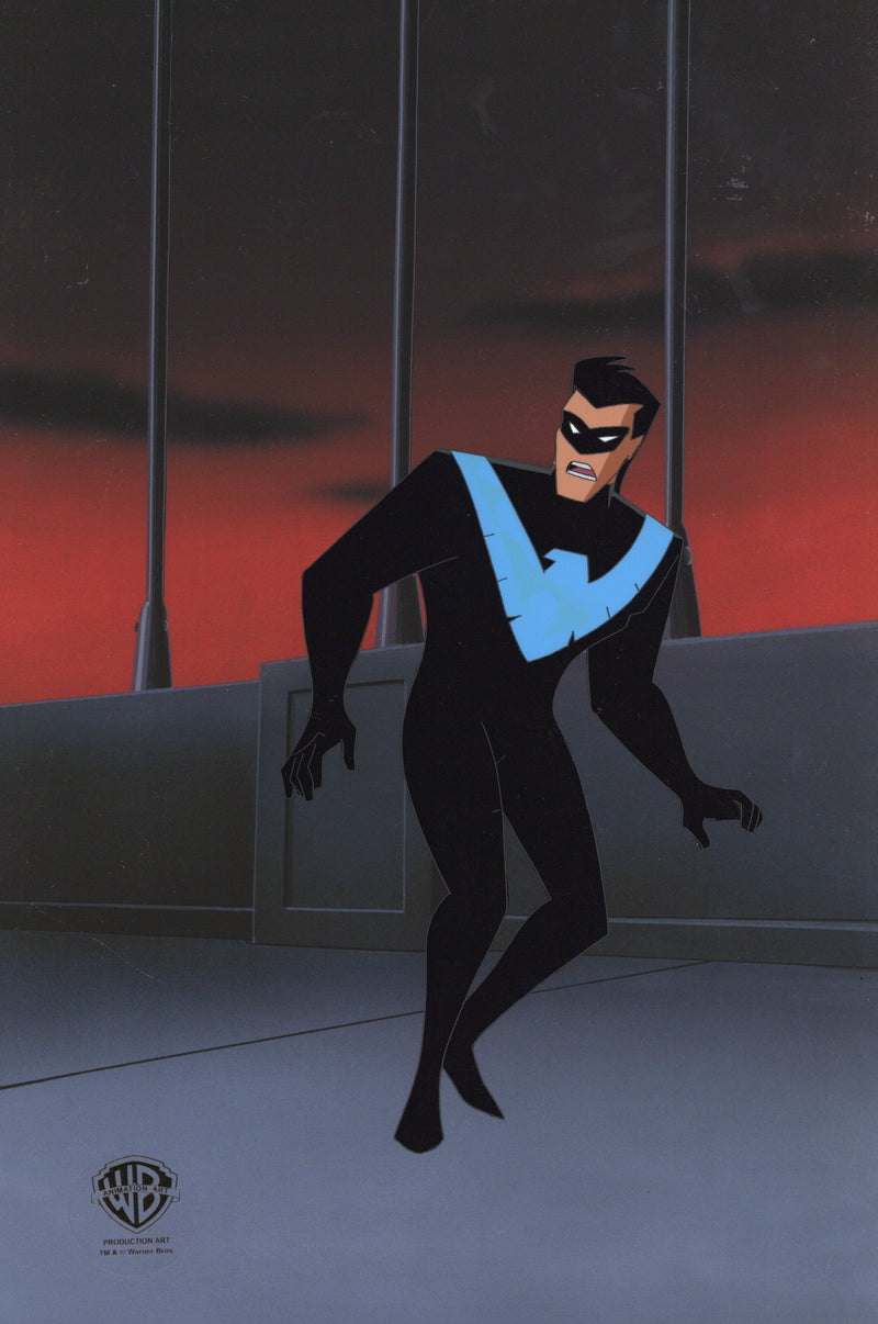 The New Batman Adventures Original Production Cel: Nightwing – Clampett ...