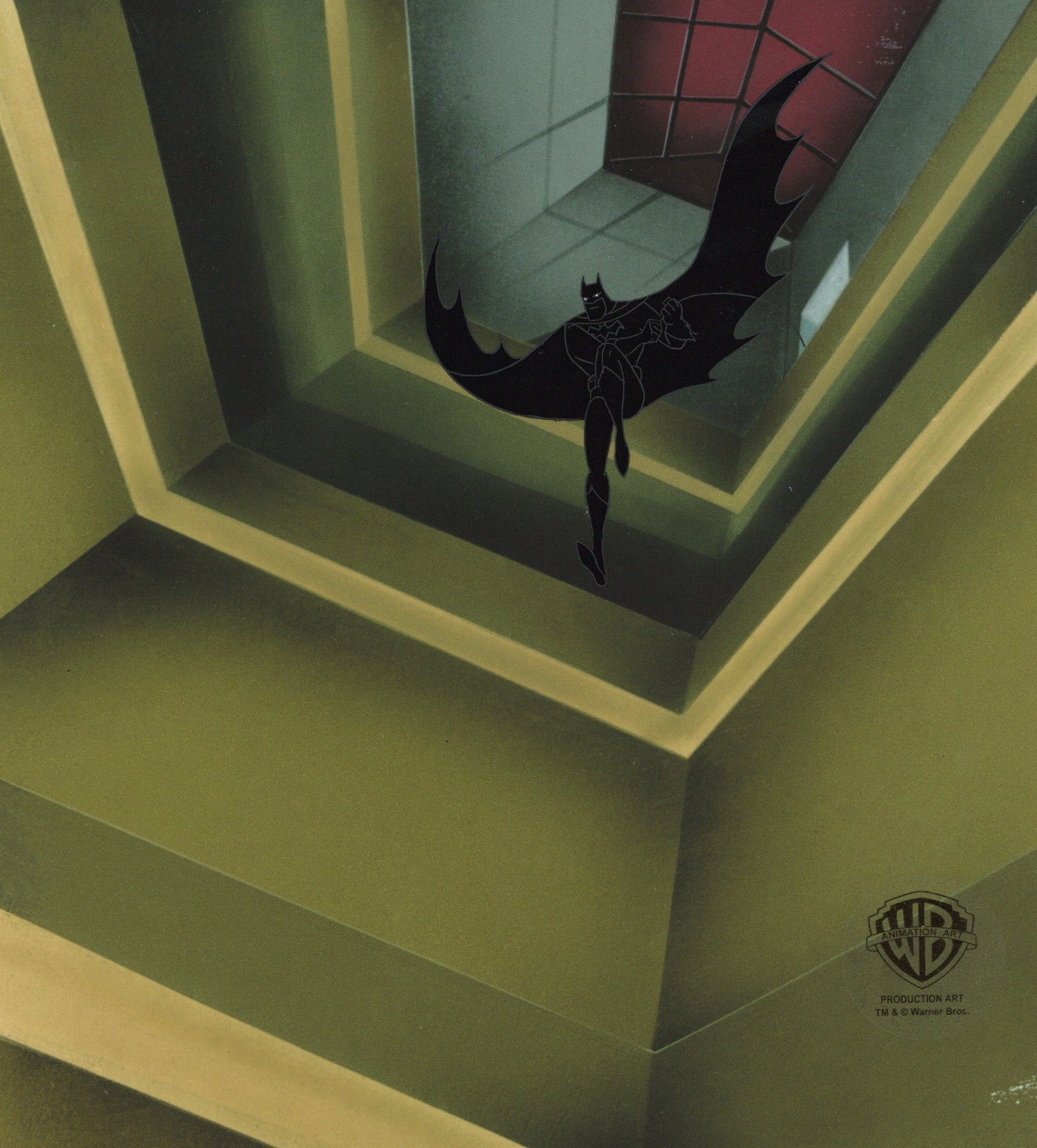 The New Batman Adventures Original Production Cel: Batman – Clampett Studio