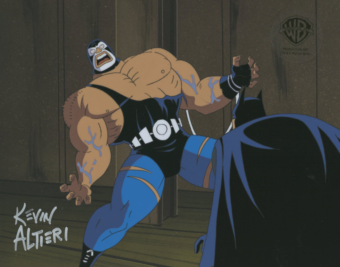Batman The Animated Series Original Production Cel signed by Kevin Alt ...