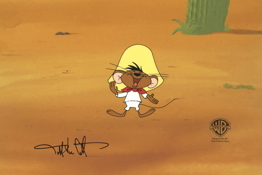 Looney Tunes Original Production Cel signed by Darrell Van Citters: Sp ...