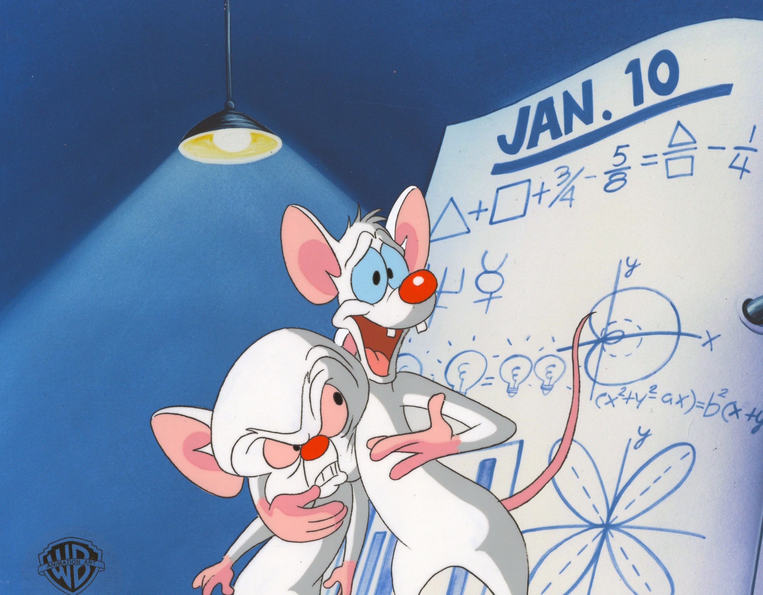 Pinky And The Brain Original Production Cel: Pinky and Brain – Clampett ...