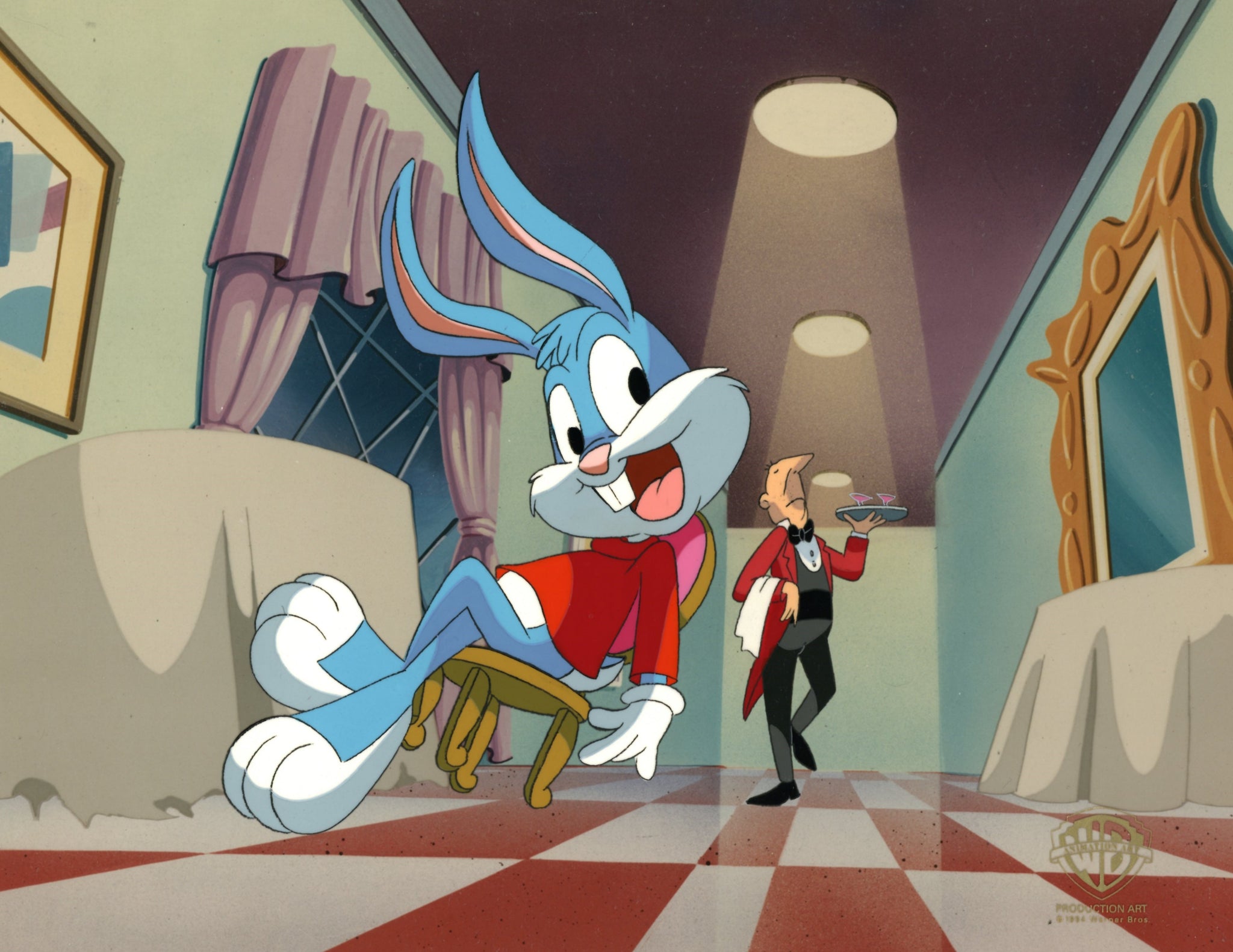 Tiny Toons Original Production Cel: Buster Bunny – Clampett Studio
