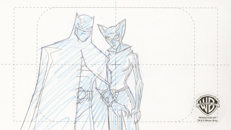 Catwoman Animated Series Drawing