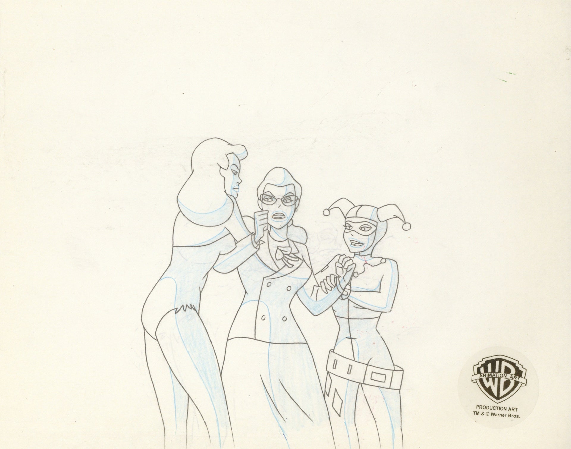 how to draw harley quinn from batman the animated series