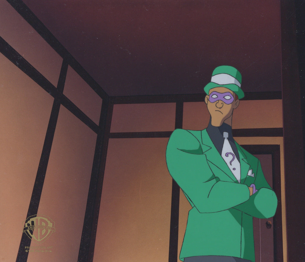 Batman The Animated Series Original Production Cel: Riddler – Clampett ...