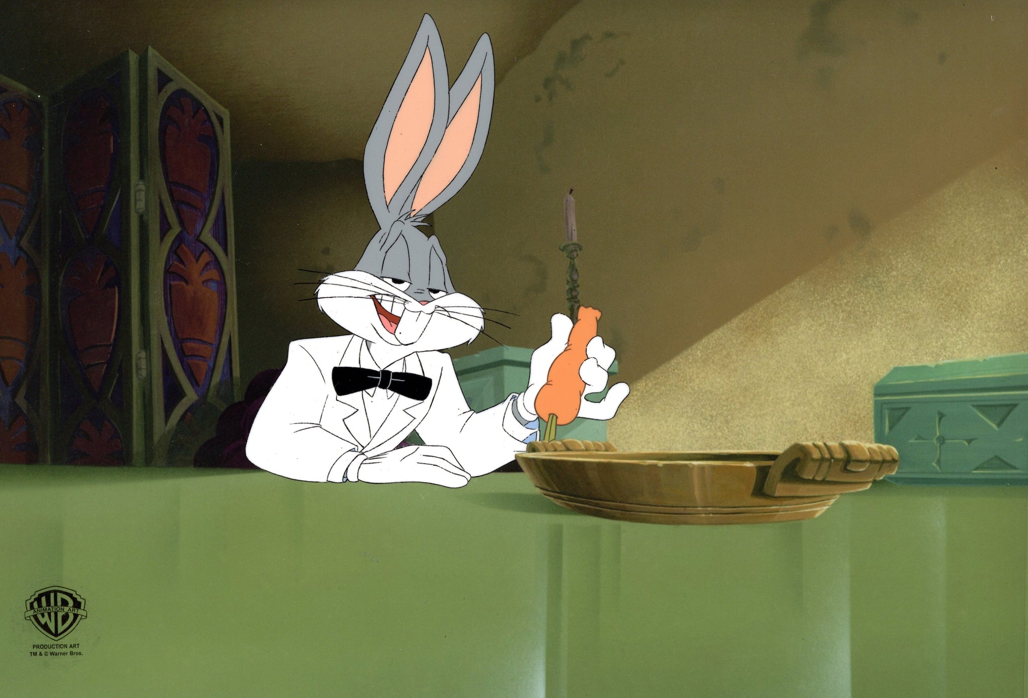 Looney Tunes Original Production Cel: Bugs Bunny – Clampett Studio