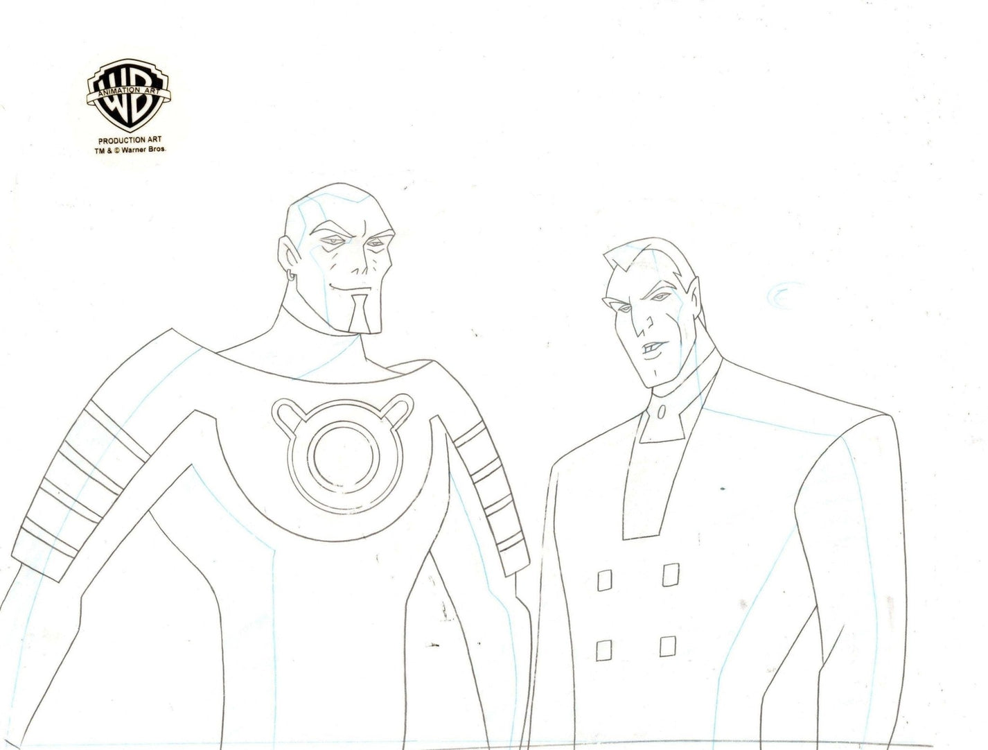 Batman Beyond Original Production Drawing: Shriek and Derek Powers ...